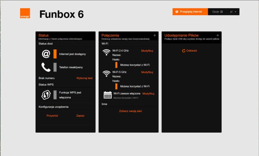 Funbox 6 - udany i wydajny router z oferty Orange (recenzja)