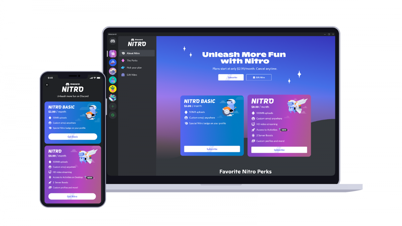 Discord Nitro Basic - najtańsza subskrypcja Discorda