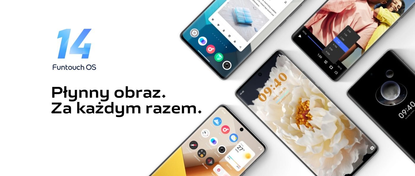 Te smartfony vivo otrzymają nowy system Funtouch OS 14