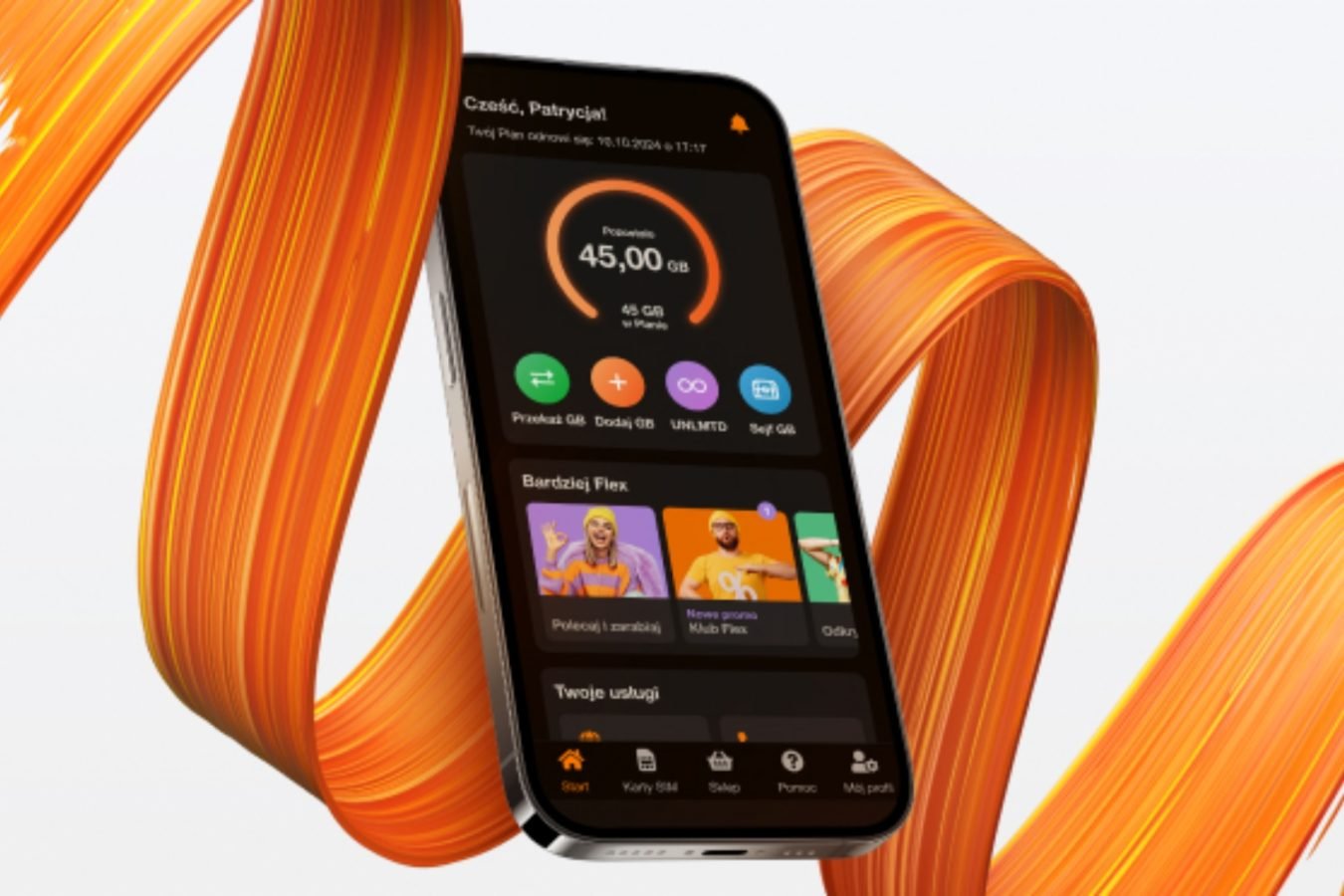 Orange Flex i Żabka rozdają sporo gigabajtów internetu