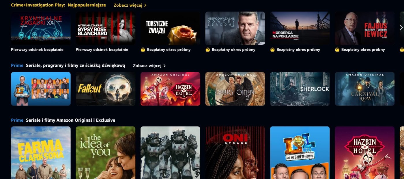 Amazon Prime Video rozszerza pakiet z reklamami
